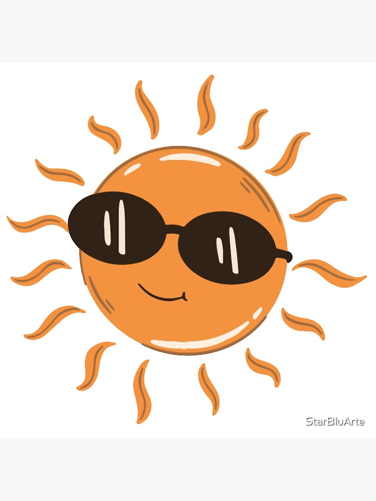 "sun illustrated art" Poster for Sale by StarBluArte | Redbubble