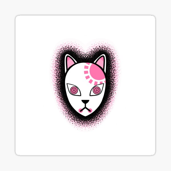 "Demon Slayer Mask" Sticker for Sale by digitalparadox | Redbubble