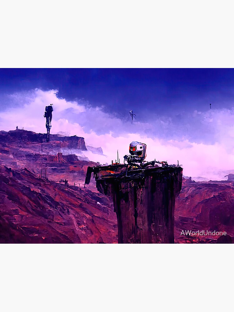 "overseer" Sticker for Sale by AWorldUndone | Redbubble