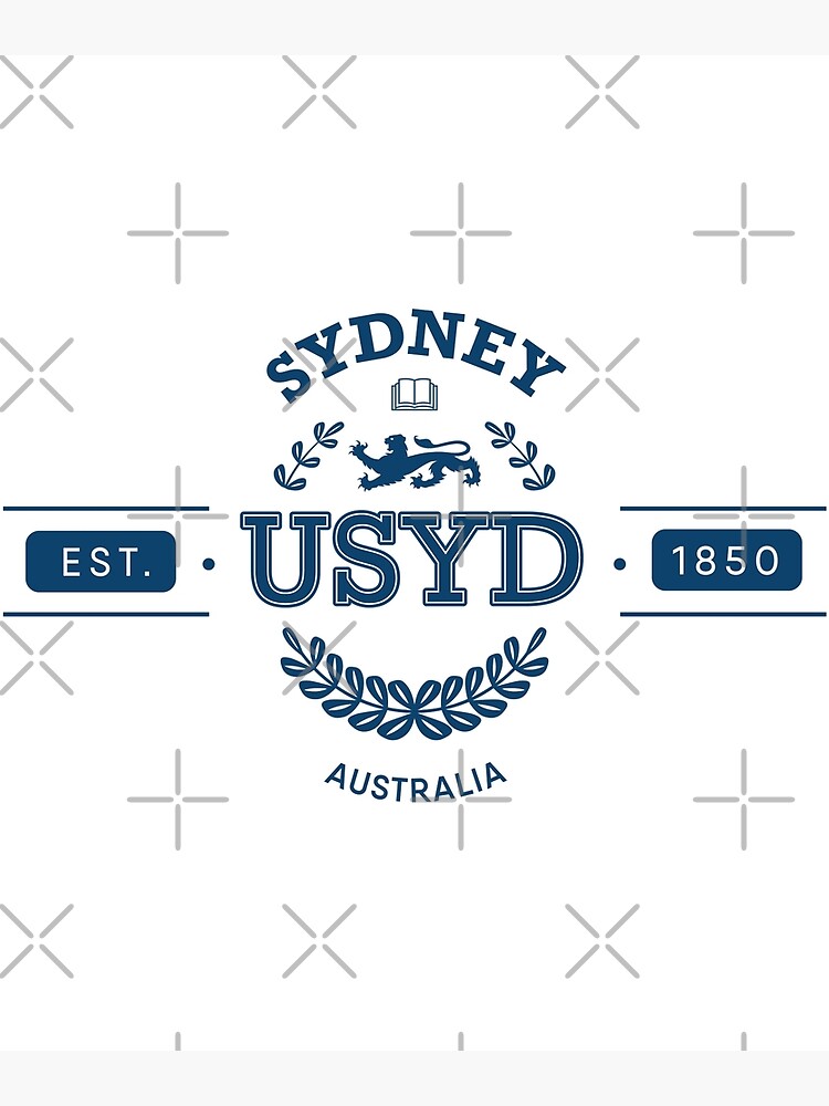 "Sydney University (USYD)" Poster for Sale by artadon | Redbubble
