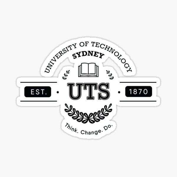 "University of Technology Sydney (UTS)" Sticker for Sale by artadon ...