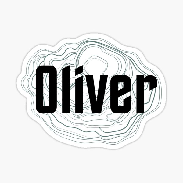 "Oliver" Sticker for Sale by MD750 | Redbubble