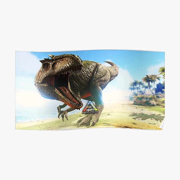"ARK: Survival Evolved" Poster for Sale by AllanTrend | Redbubble