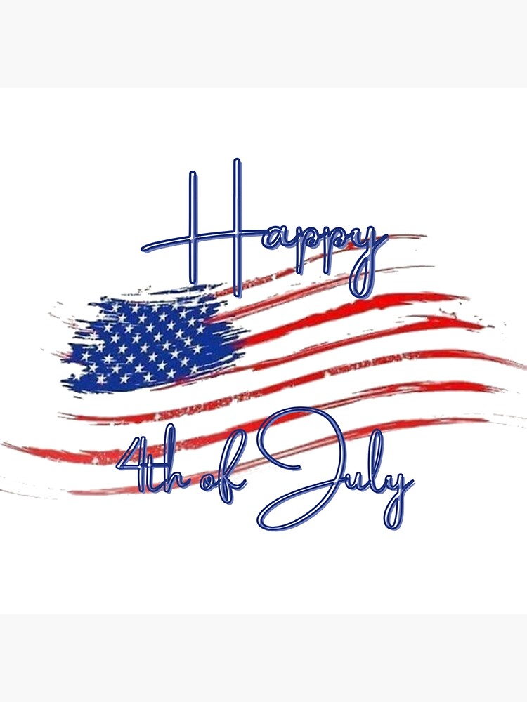 "Happy 4th of July with flags: mix and match patterns, and 7 sticker ...