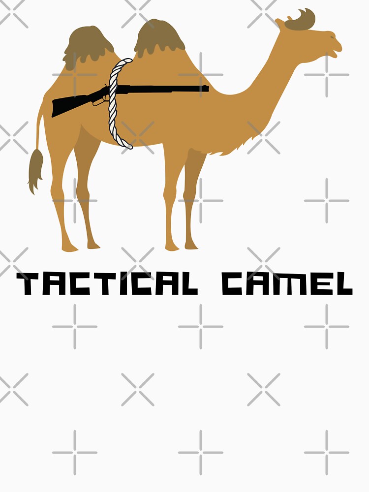 "Tactical Camel, Funny Camel Meme" T-shirt for Sale by ScienceLover21 ...