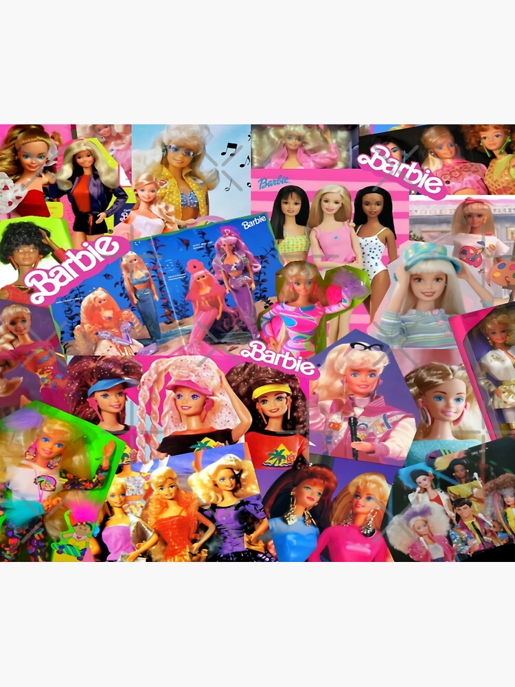 "80's Barbie Collage" Poster for Sale by Bolodast | Redbubble
