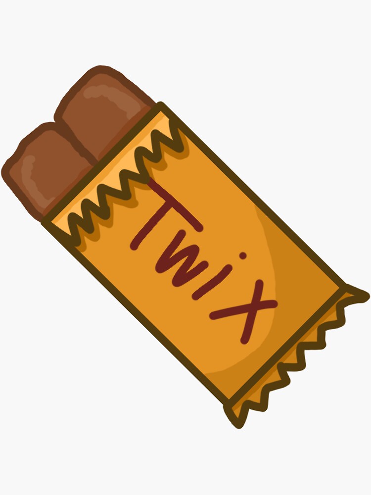 "Twix" Sticker for Sale by HeyYoHa | Redbubble