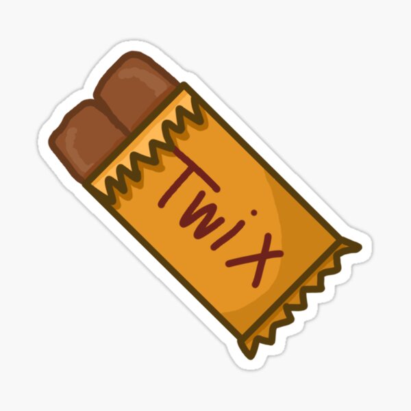 "Twix" Sticker for Sale by HeyYoHa | Redbubble