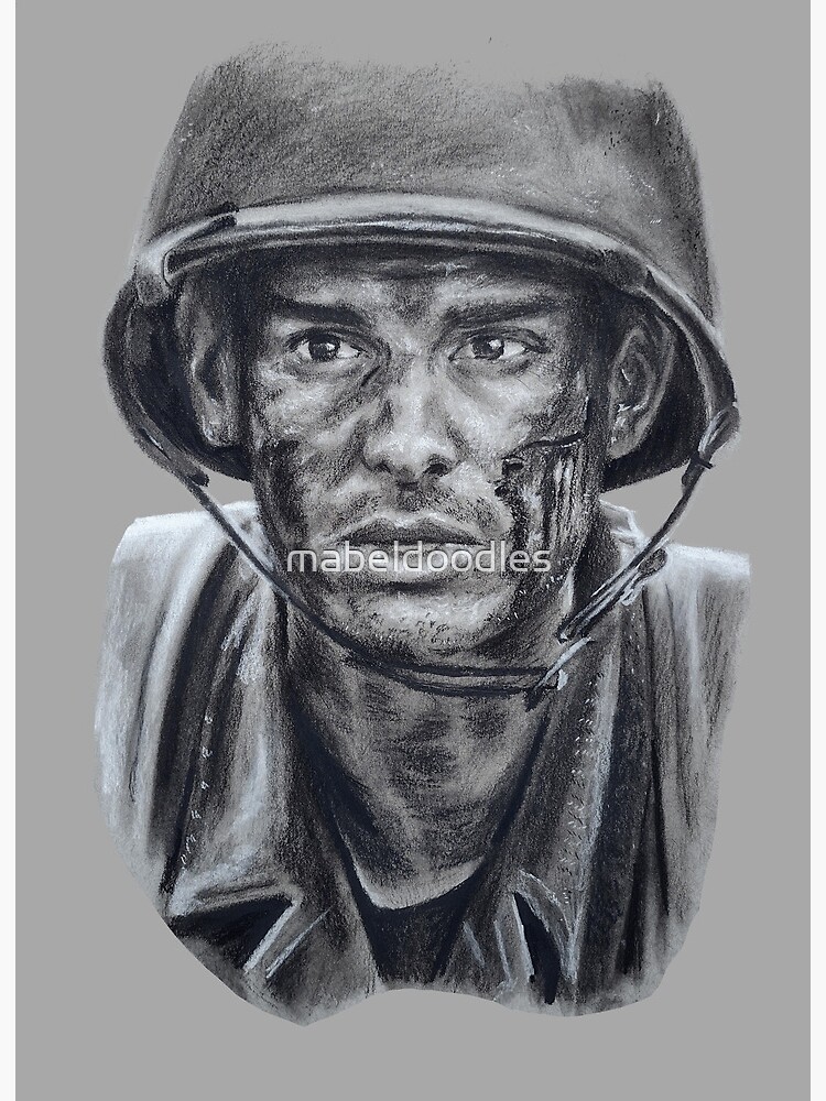 "Desmond Doss" Art Board Print for Sale by mabeldoodles | Redbubble