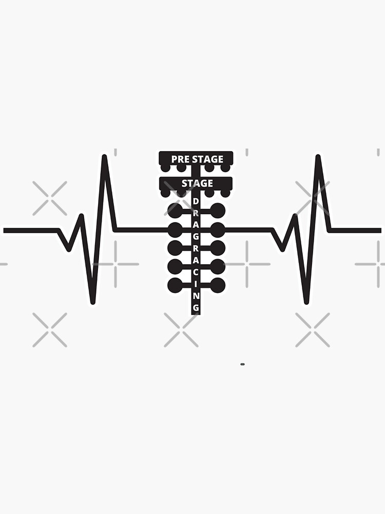 "Drag Racing Tree Heart Beat Racing Driver Christmas Tree Racer Drag ...