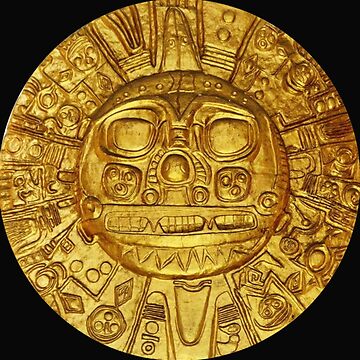 "Ancient Inca Gold Sun God Disc Authentic Original design ...