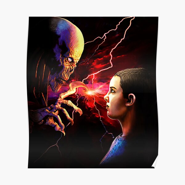 "Vecna Eleven Battle" Poster for Sale by Multiverse3D | Redbubble