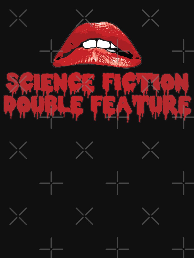 "Science Fiction Double Feature" Essential T-Shirt for Sale by Austin ...