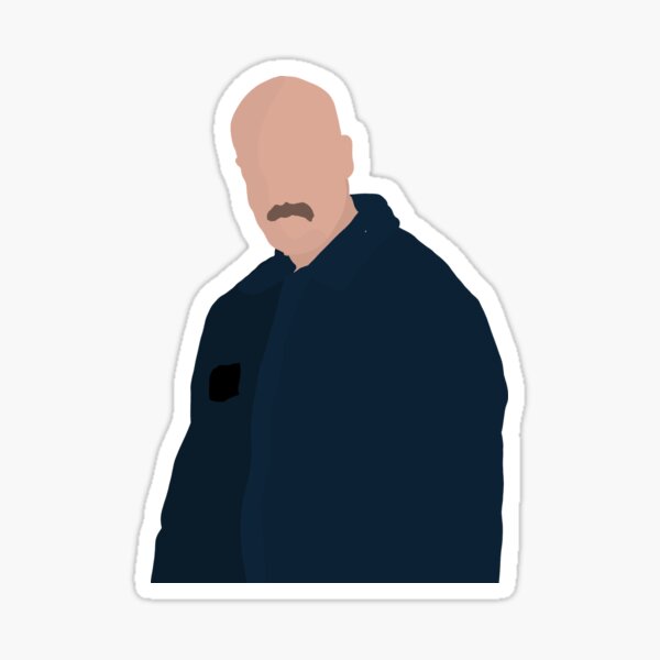 "jim hopper decal - stranger things" Sticker for Sale by sensationvl ...