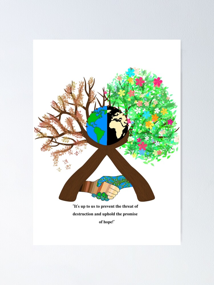"Promise to Earth" Poster for Sale by Lover-of-Worlds | Redbubble