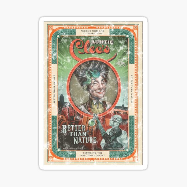 "The Outer Worlds Auntie Cleo's Better Than Nature Essential T-Shirt ...