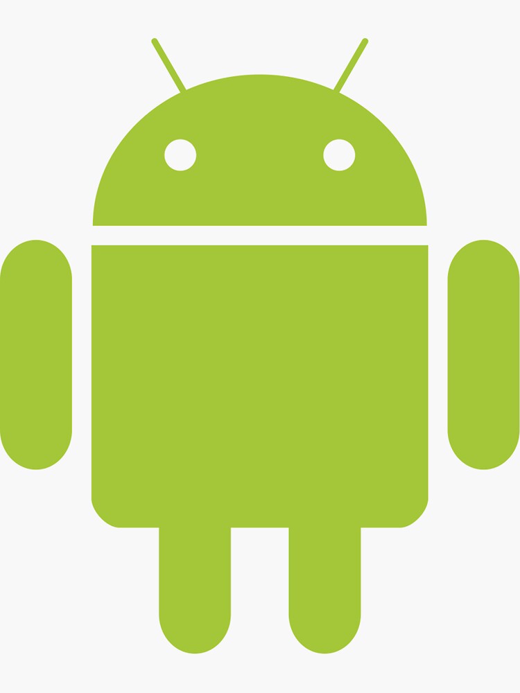 "Android Logo" Sticker for Sale by aquinta | Redbubble