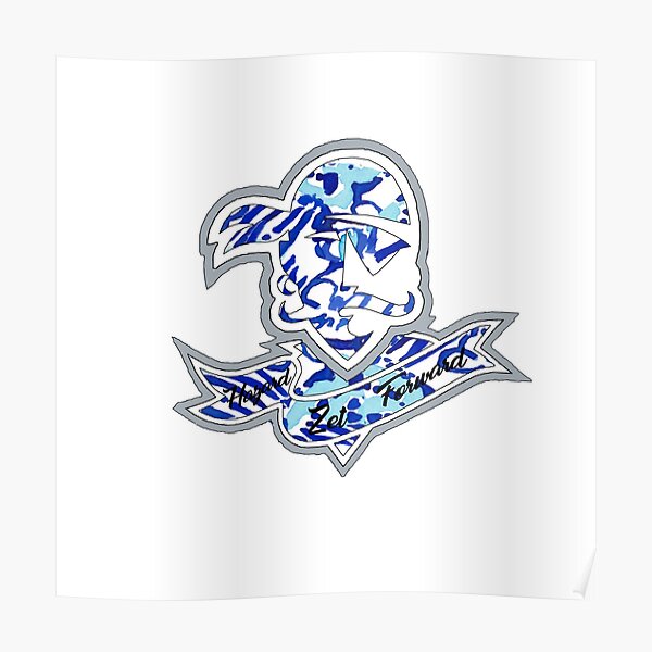 "SHU Pirate Head" Poster for Sale by alexaaveta7 | Redbubble