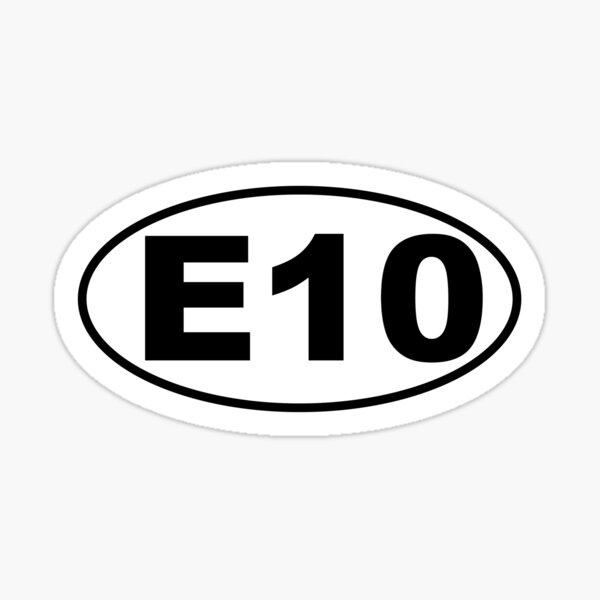 "E10 Chassis Code Marathon Style" Sticker for Sale by NickShirrell ...