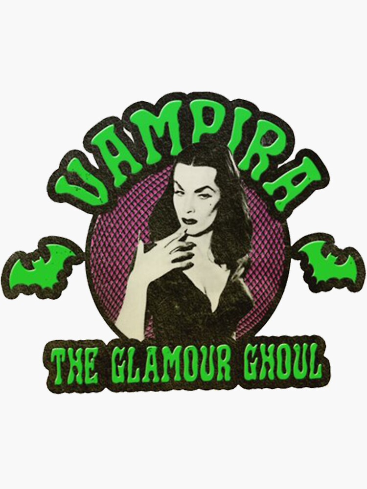 "VAMPIRA green" Sticker for Sale by DaisyWebster | Redbubble