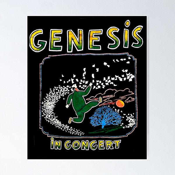 "Genesis Band vintage in Concert" Poster for Sale by TheoBowman | Redbubble