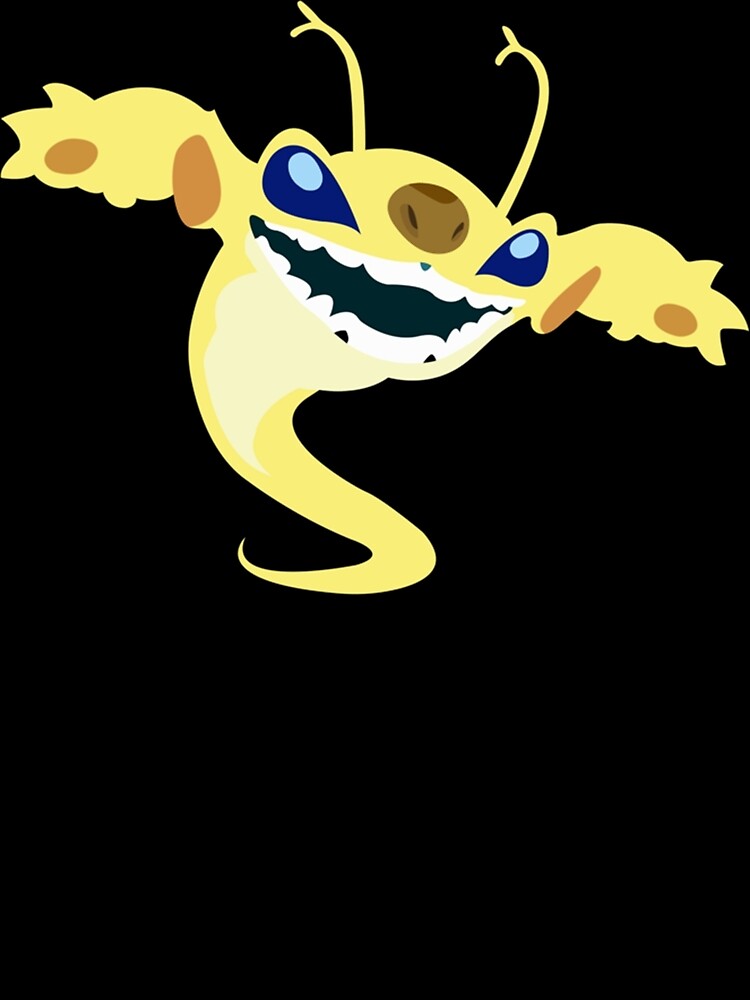 "Jumping Sparky Experiment 221 Silhouette - Lilo and Stitch " Art Print ...