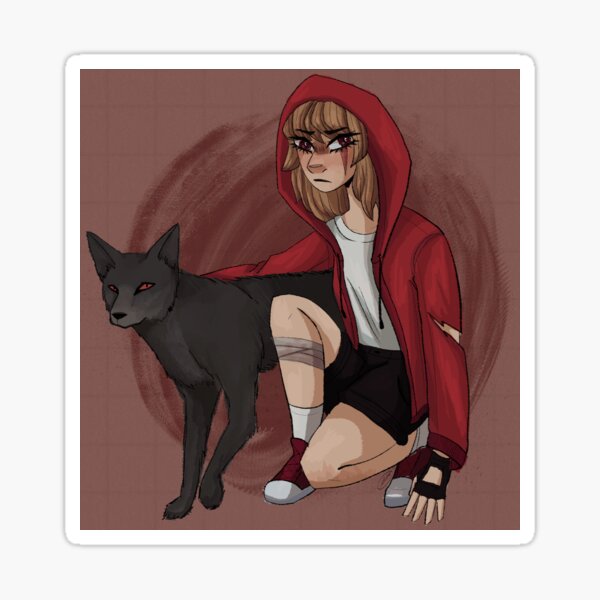 "Pearlescent Moon Double Life" Sticker for Sale by BananaBeeArt | Redbubble