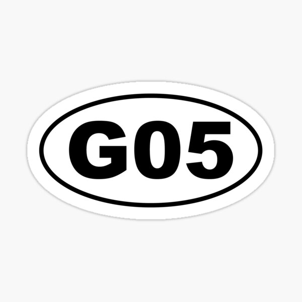 "G05 Chassis Code Marathon Style" Sticker for Sale by NickShirrell ...