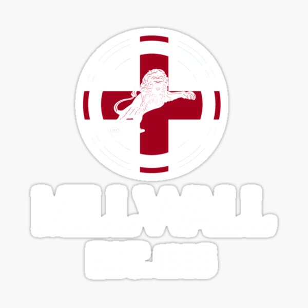 "Millwall England " Sticker for Sale by EliShelton | Redbubble