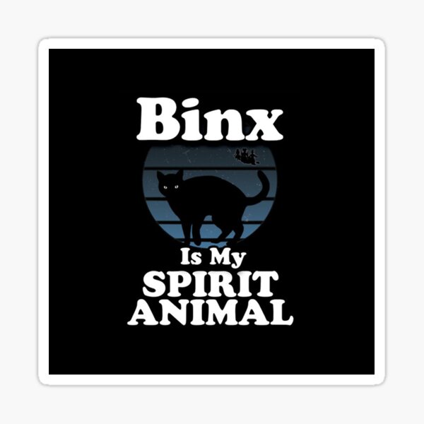 "The Binx" Sticker for Sale by normanjhonson | Redbubble
