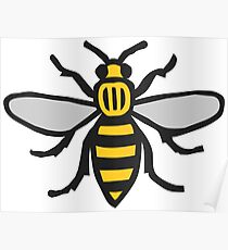 Manchester Bee: Posters | Redbubble