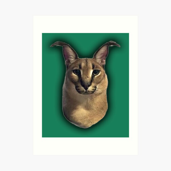 "Big Floppa AKA Gregory " Art Print for Sale by JennieCOM | Redbubble