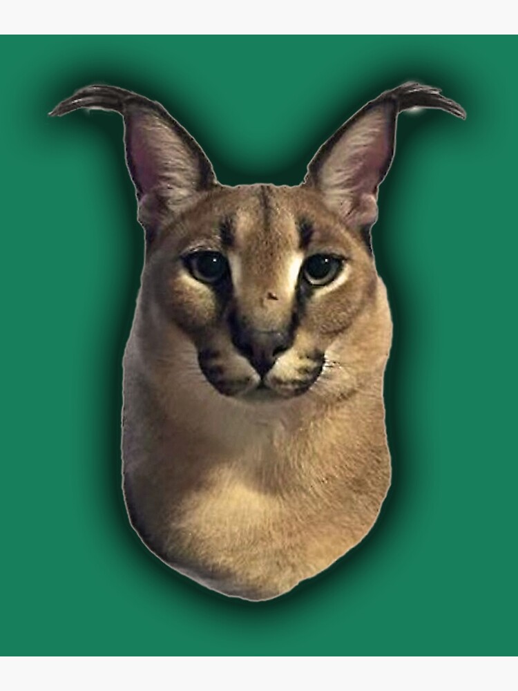 "Big Floppa AKA Gregory " Art Print for Sale by JennieCOM | Redbubble