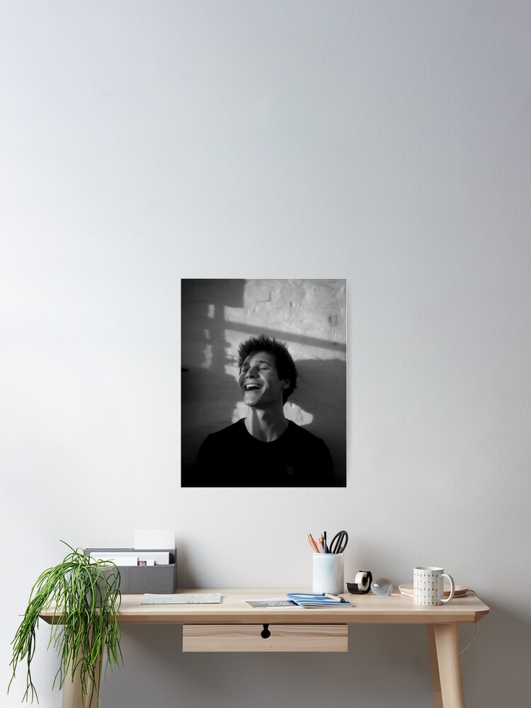 Poster for Sale mit "Wincent Weiss Lächeln" von holdenfinley | Redbubble