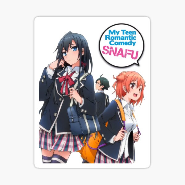 "snafu anime" Sticker for Sale by jennifer1el8527 | Redbubble