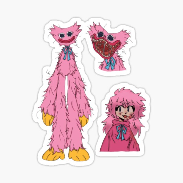 "Kissy Missy " Sticker for Sale by Flowfellshop | Redbubble