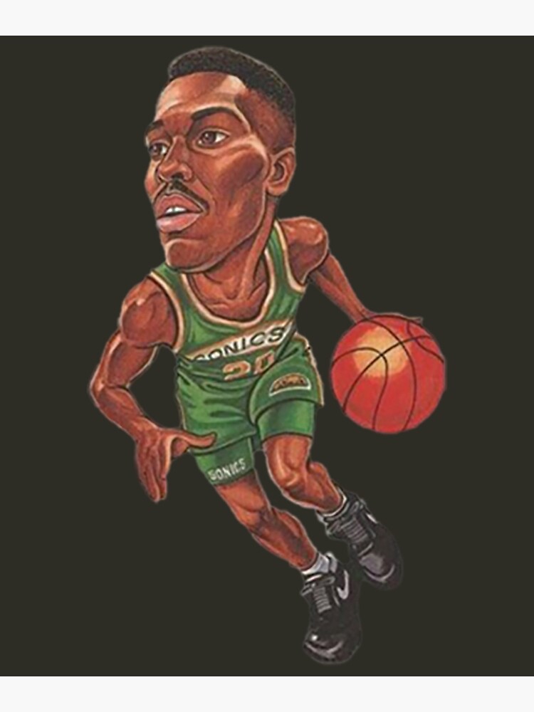 "Gary Payton The Glove" Poster for Sale by RobertIqbal | Redbubble
