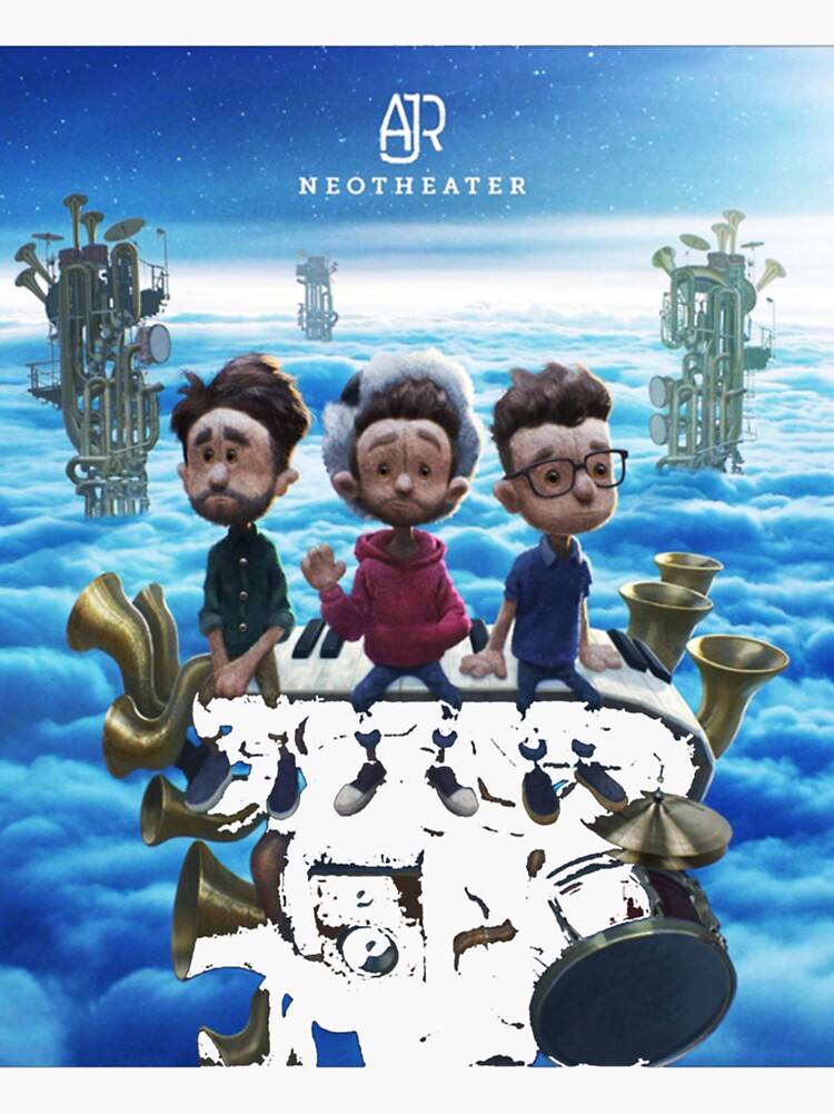 "ajr neotheater tour 2019 " Sticker for Sale by EthelbertFisher | Redbubble