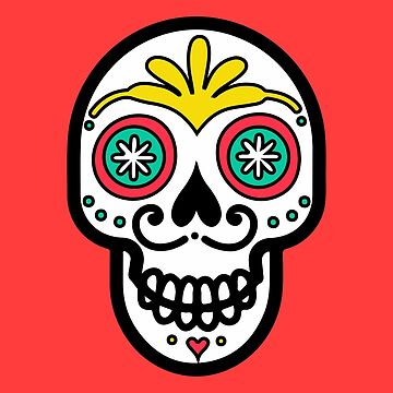"Calaca" Sticker for Sale by Polydesign | Redbubble
