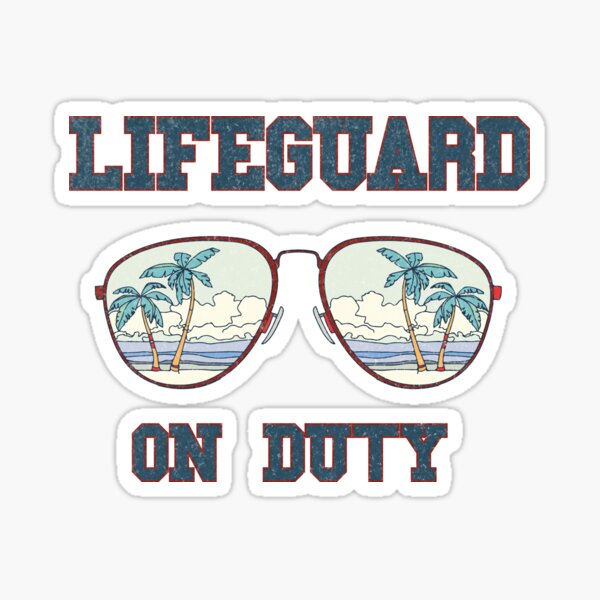 Lifeguard Stickers | Redbubble