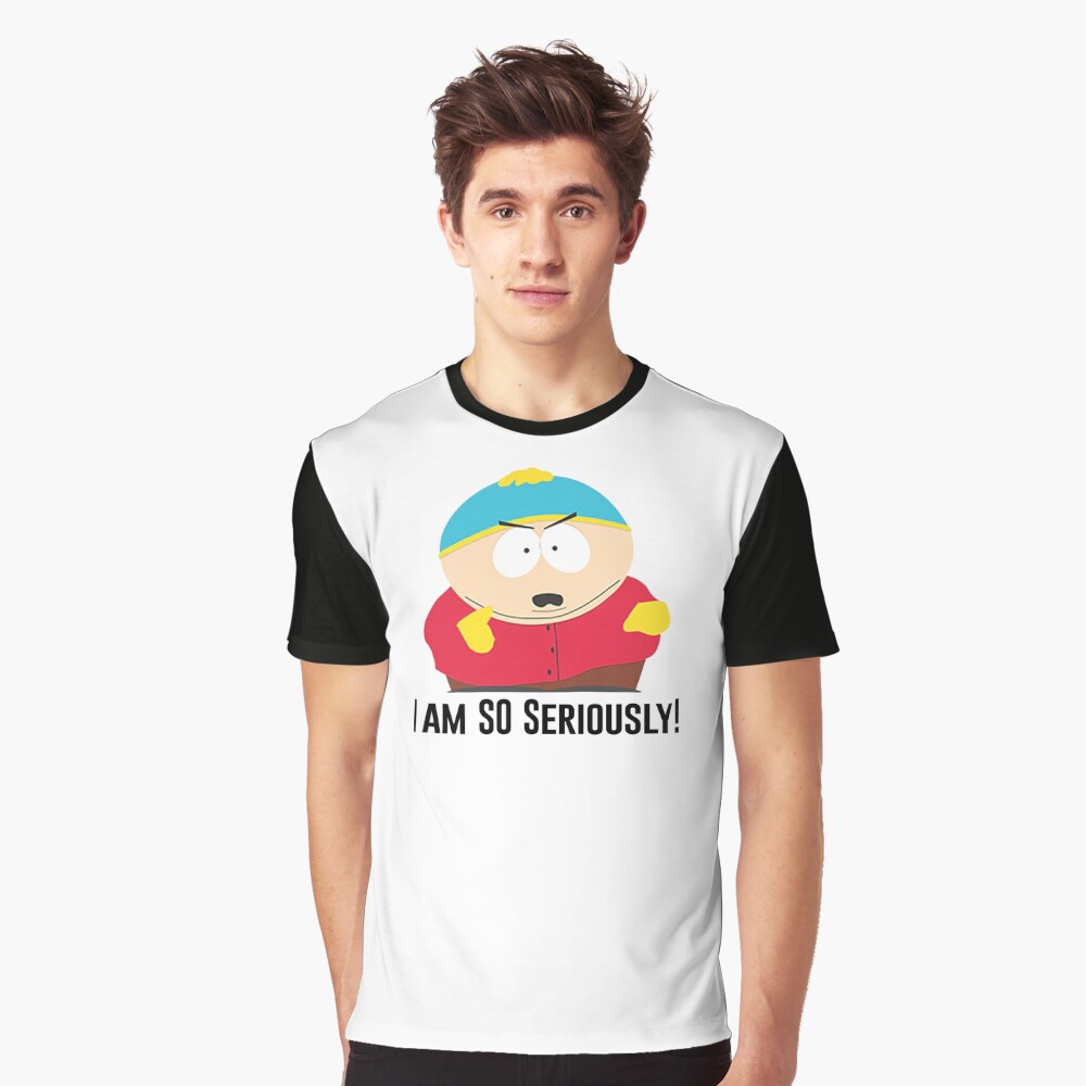 "SOUTH PARK CARTMAN I'M SO SERIOUSLY" Sticker for Sale by exnerhovardj ...
