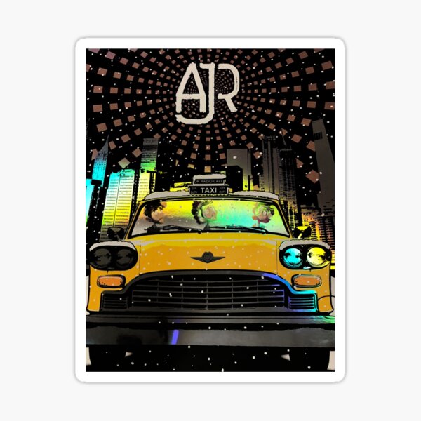 "ajr world tour 2019 new york " Sticker for Sale by EthelbertFisher ...