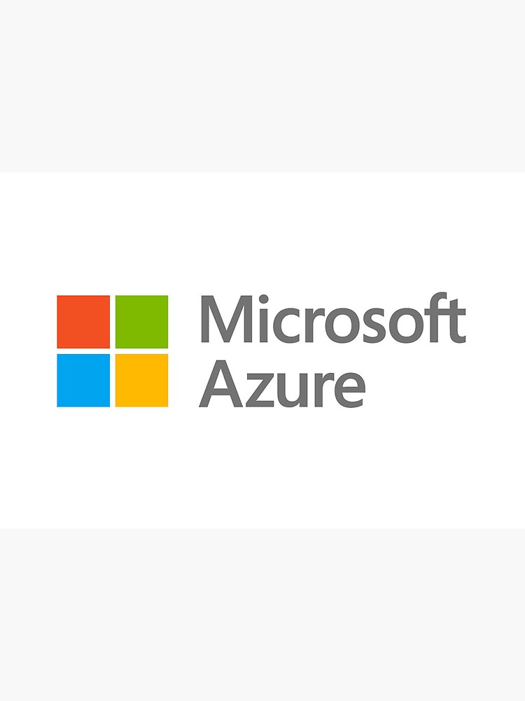 "Microsoft Azure logo" Art Board Print for Sale by developerfriday | Redbubble