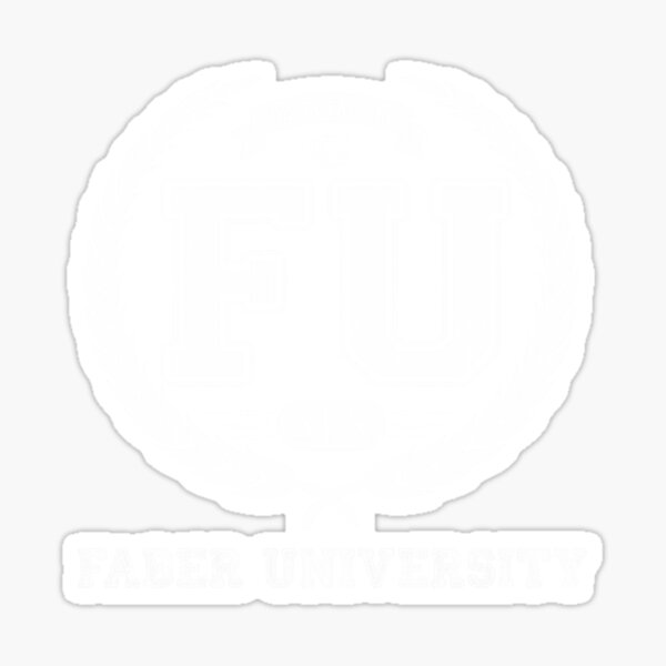 "FU Faber University" Sticker for Sale by dustbrain | Redbubble