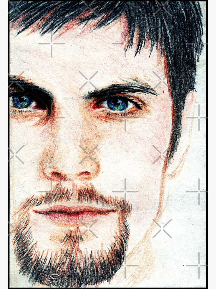 "ACTOR RAW SKETCH" Sticker for Sale by Sara-Rae | Redbubble