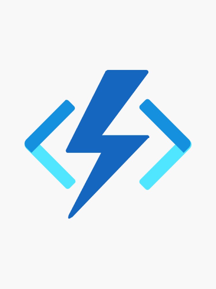 "Microsoft Azure Cloud Functions" Sticker for Sale by developerfriday ...