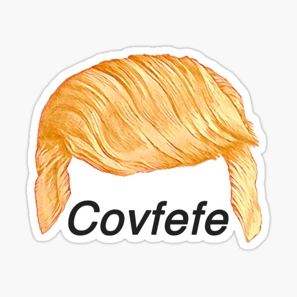 "Covfefe" Sticker for Sale by mosaicts | Redbubble