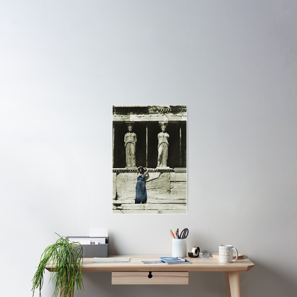 "Isadora Duncan" Poster by princessbunhead | Redbubble