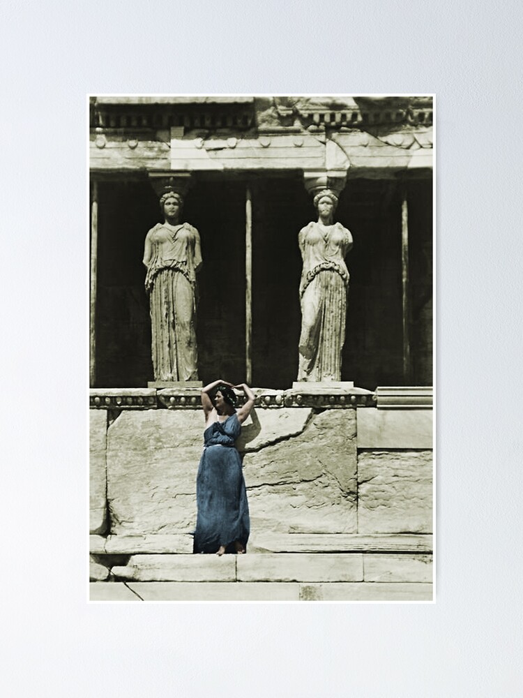 "Isadora Duncan" Poster by princessbunhead | Redbubble