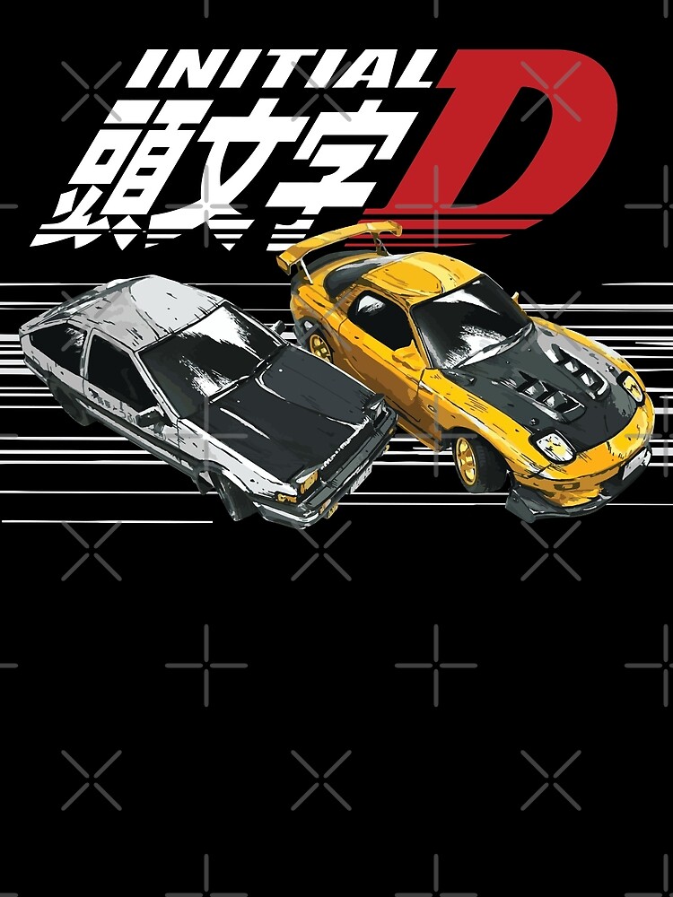 "Initial D Tandems AE86 Takumi vs FD rx-7 Keisuke Mountain Drift Racing ...
